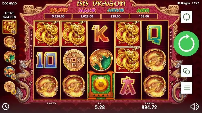 Review of Dragon's Crash - BGaming Slot - SlotsHacker.com